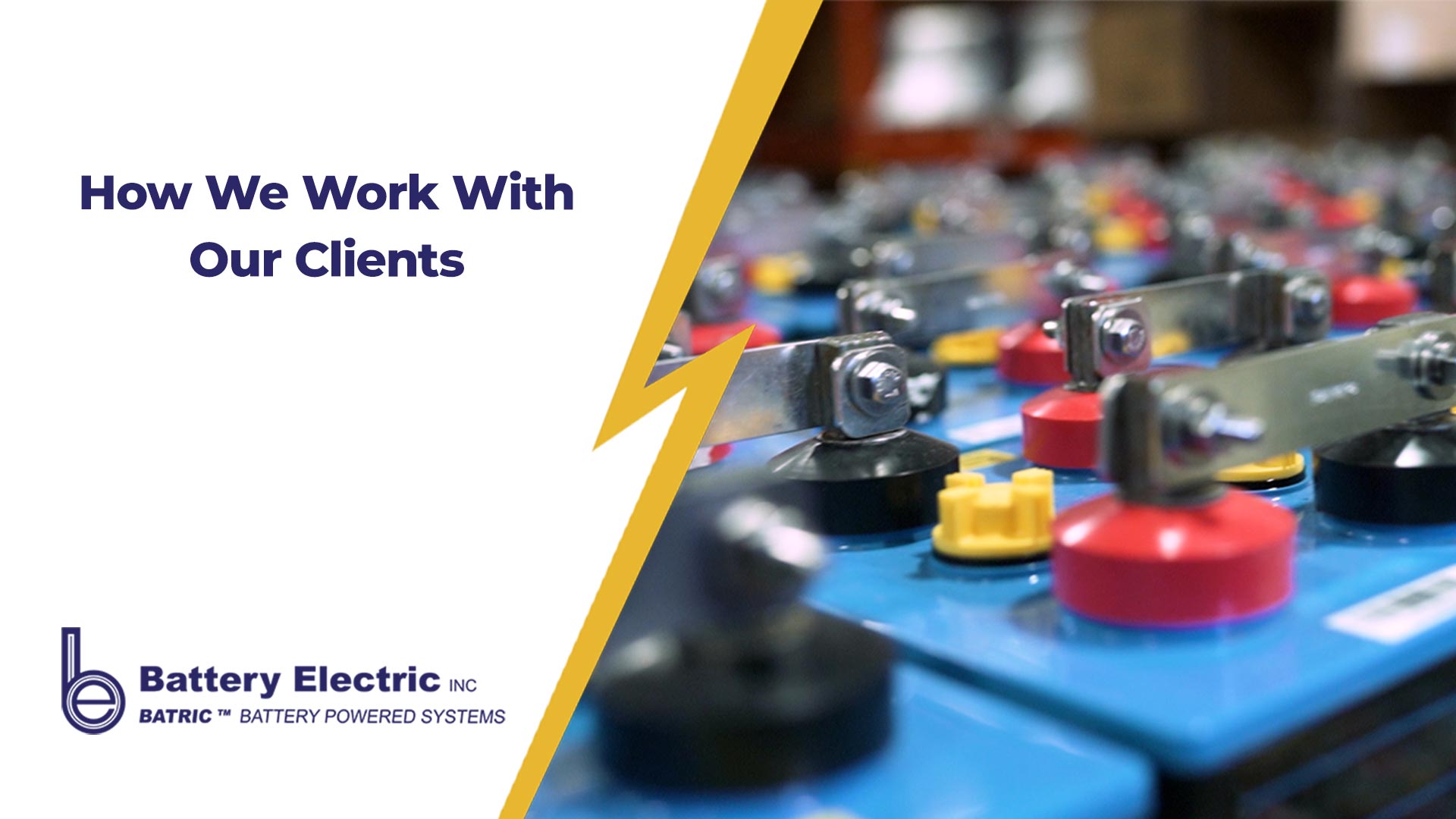 How does Battery Electric collaborate on Client Battery Backup Solutions